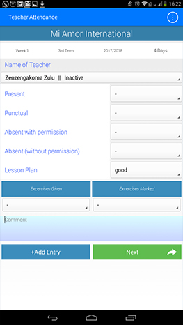 Mobile School Report Card